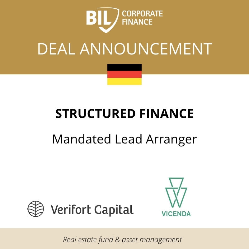 BIL Corporate Finance arranged a 30 million Euro sustainability-linked ...