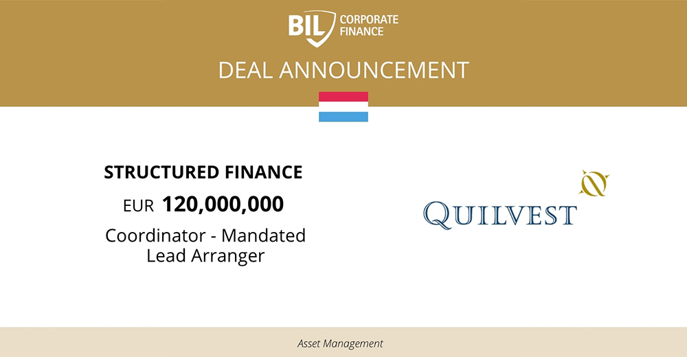 BIL Corporate Finance coordonne un financement structuré de 120 M$ pour ...